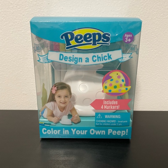 Peeps | Toys | Peeps Design A Chick New Sealed W 4 Markers Easter Color ...
